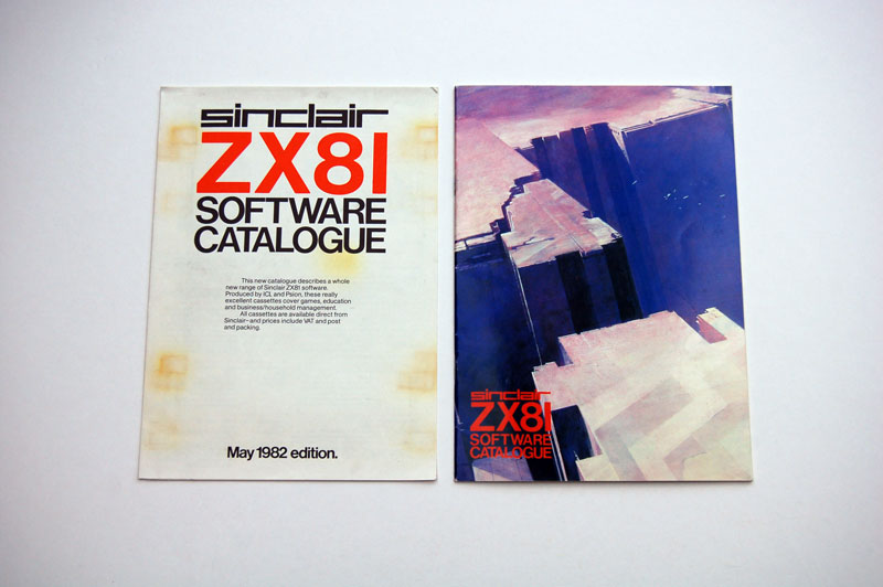 ZX81 Software catalogues from 1981 - Retro Games Collector