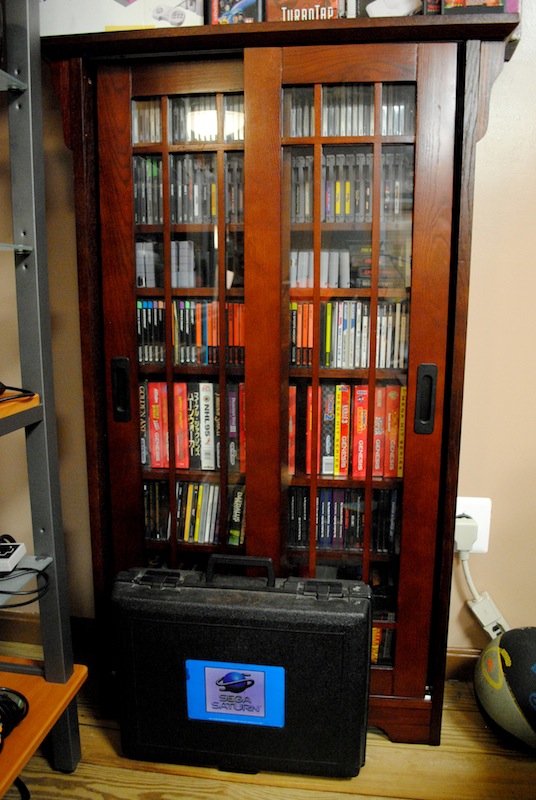 Software cabinet - Retro Games Collector