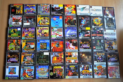 Playstation games 1 - Retro Games Collector