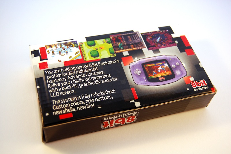 Custom Game Boy Advance by 8bit Evolution - Retro Games Collector